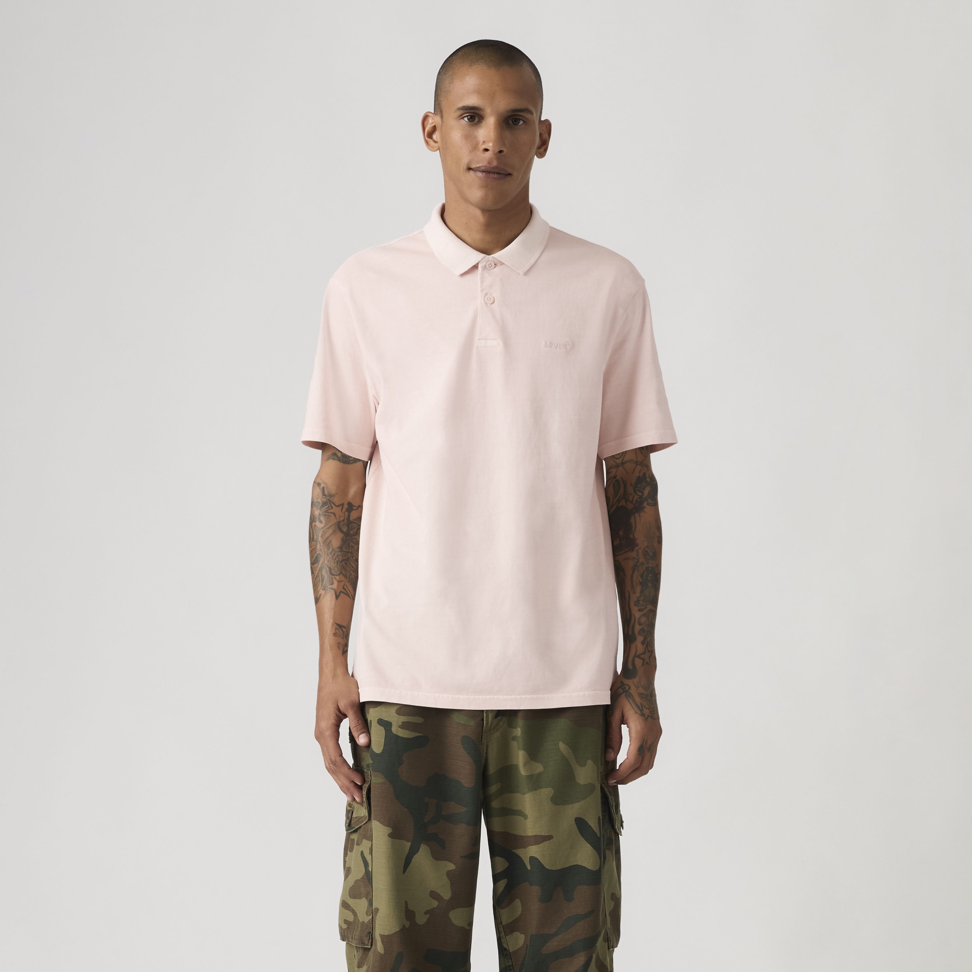 LEVI'S authentic polo garment dye shirt